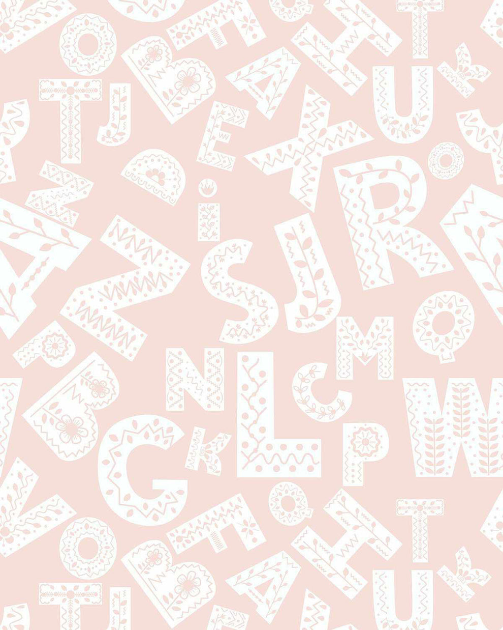 Alpha Letter Wallpaper – Wallpaper Warehouse SA