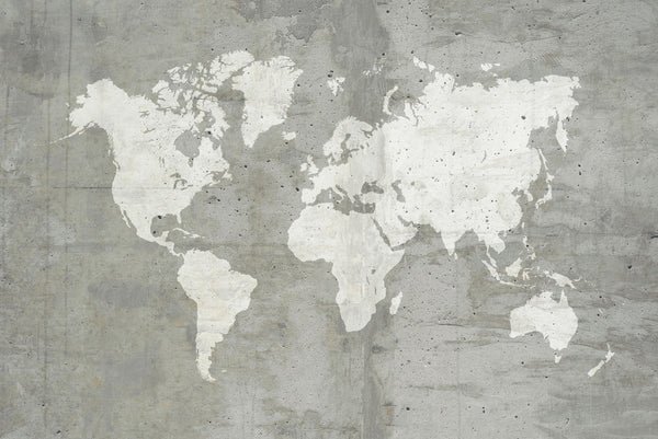 Concrete Map Mural – Wallpaper Warehouse SA