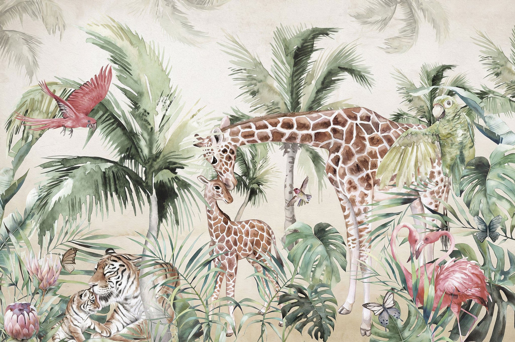 Forever Jungle Mural – Wallpaper Warehouse SA