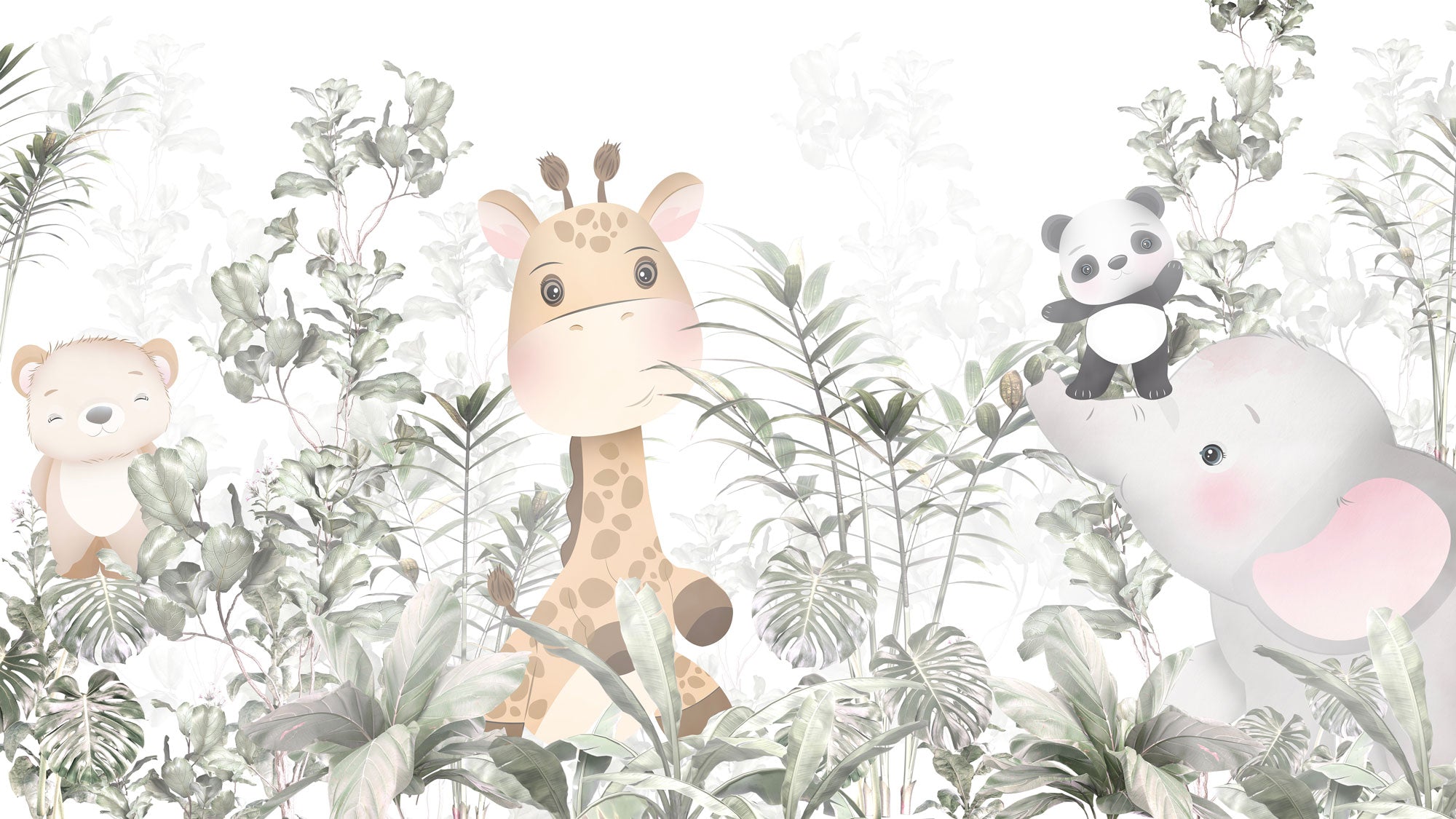 Happy Trio Mural – Wallpaper Warehouse SA