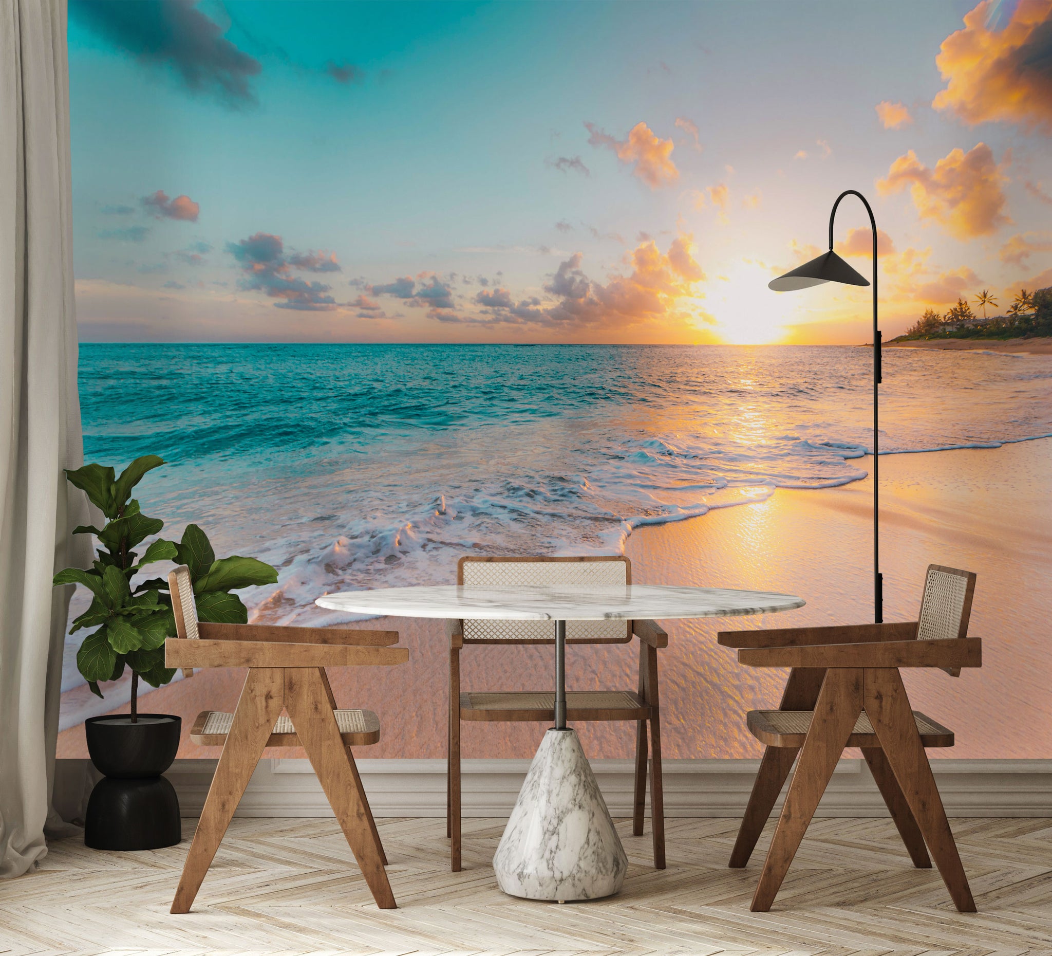 La Concha Beach Mural – Wallpaper Warehouse SA