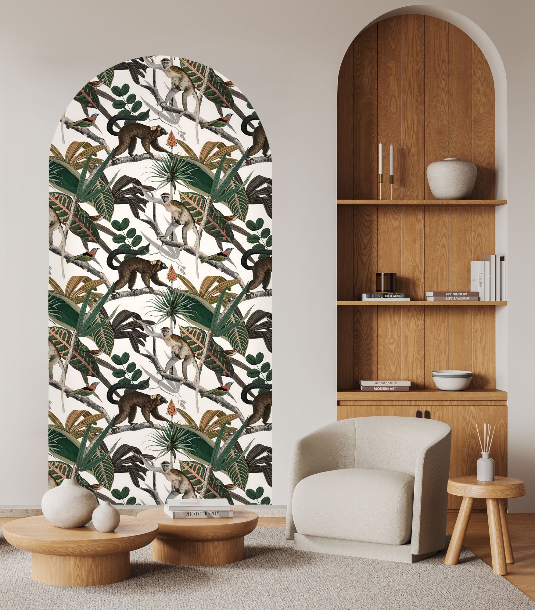 Mandrill Simians Arch – Wallpaper Warehouse SA