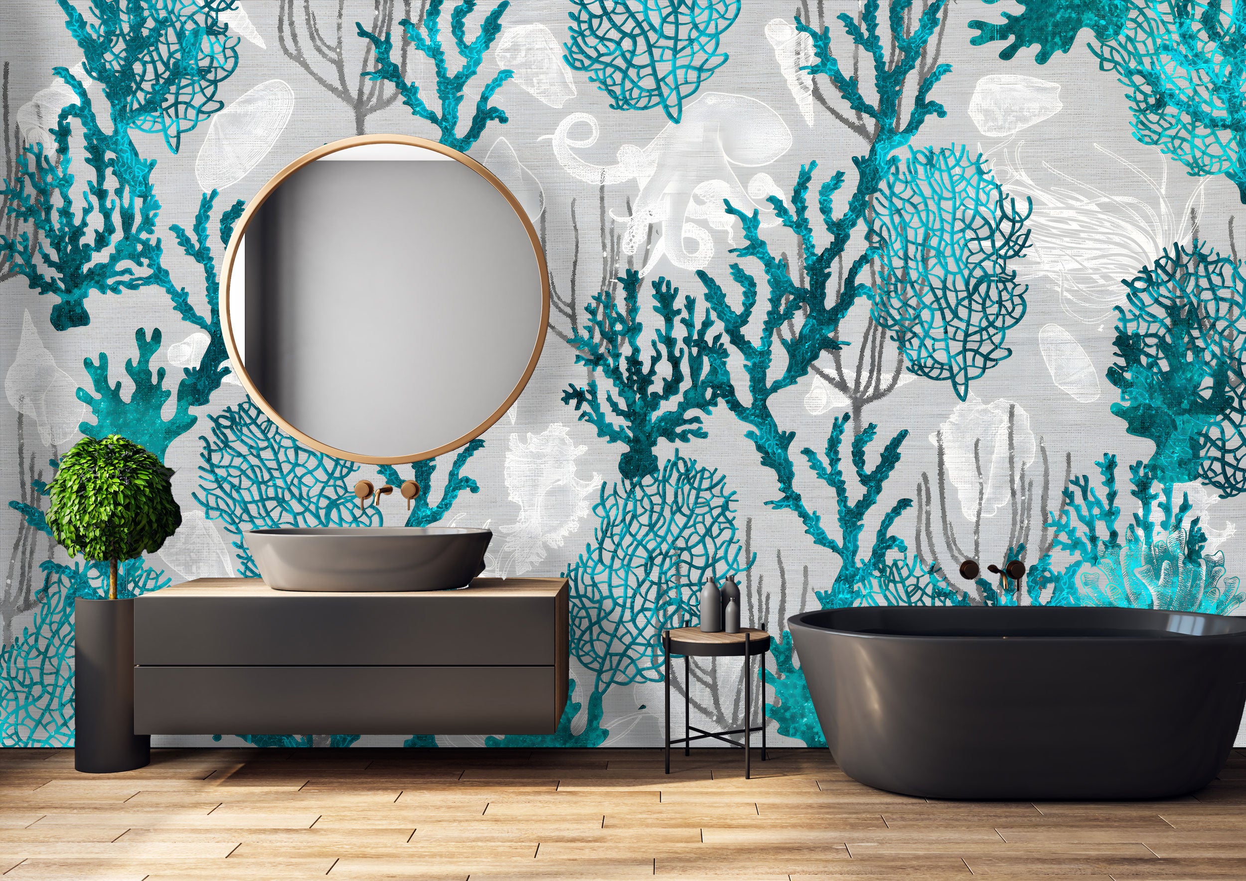 Marine Biology Mural – Wallpaper Warehouse SA