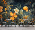 Mottled Orange Oleo Mural – Wallpaper Warehouse SA