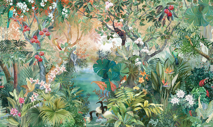 Utopia Tropics Mural – Wallpaper Warehouse SA