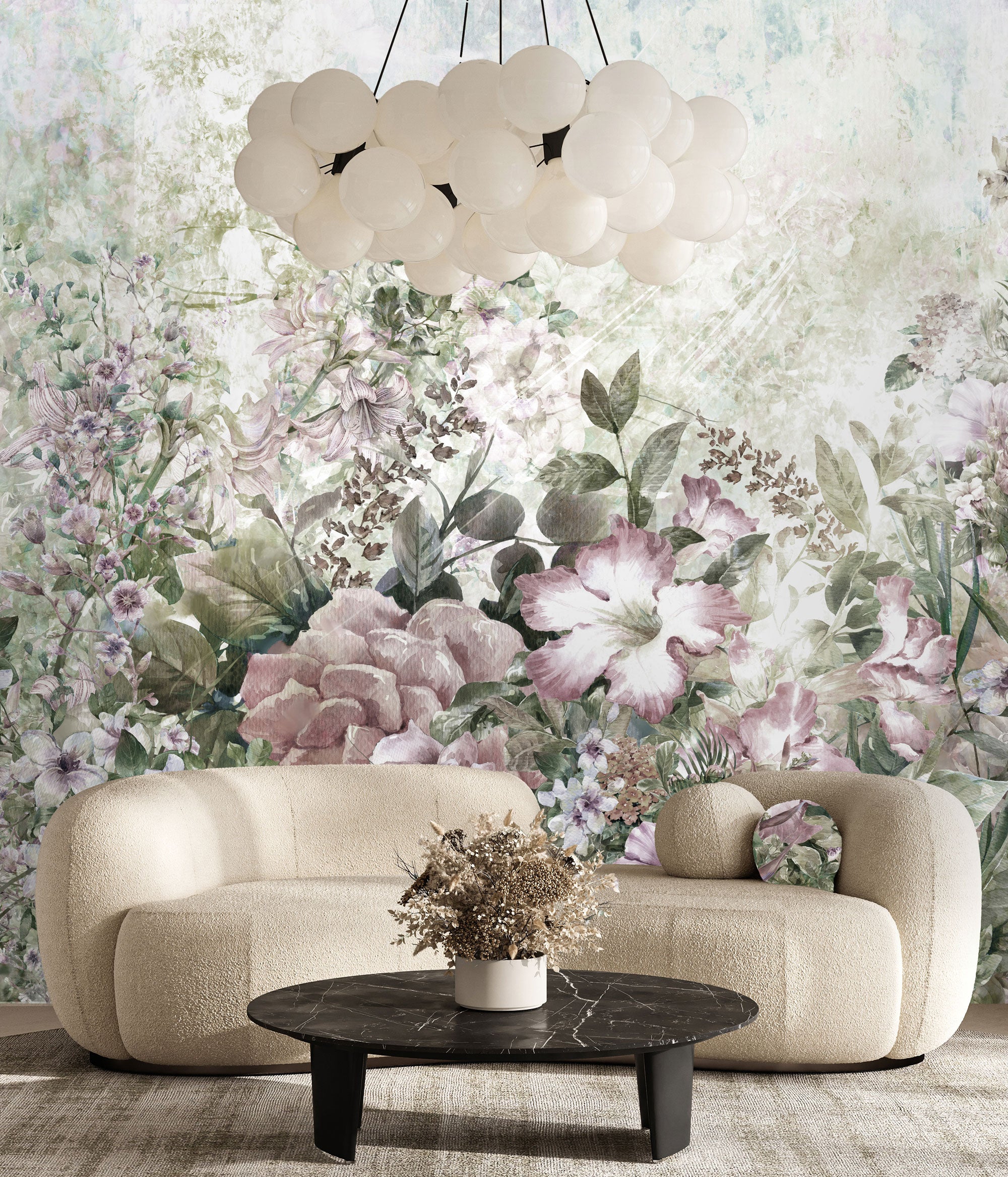 Watercolour Spring Mural – Wallpaper Warehouse SA