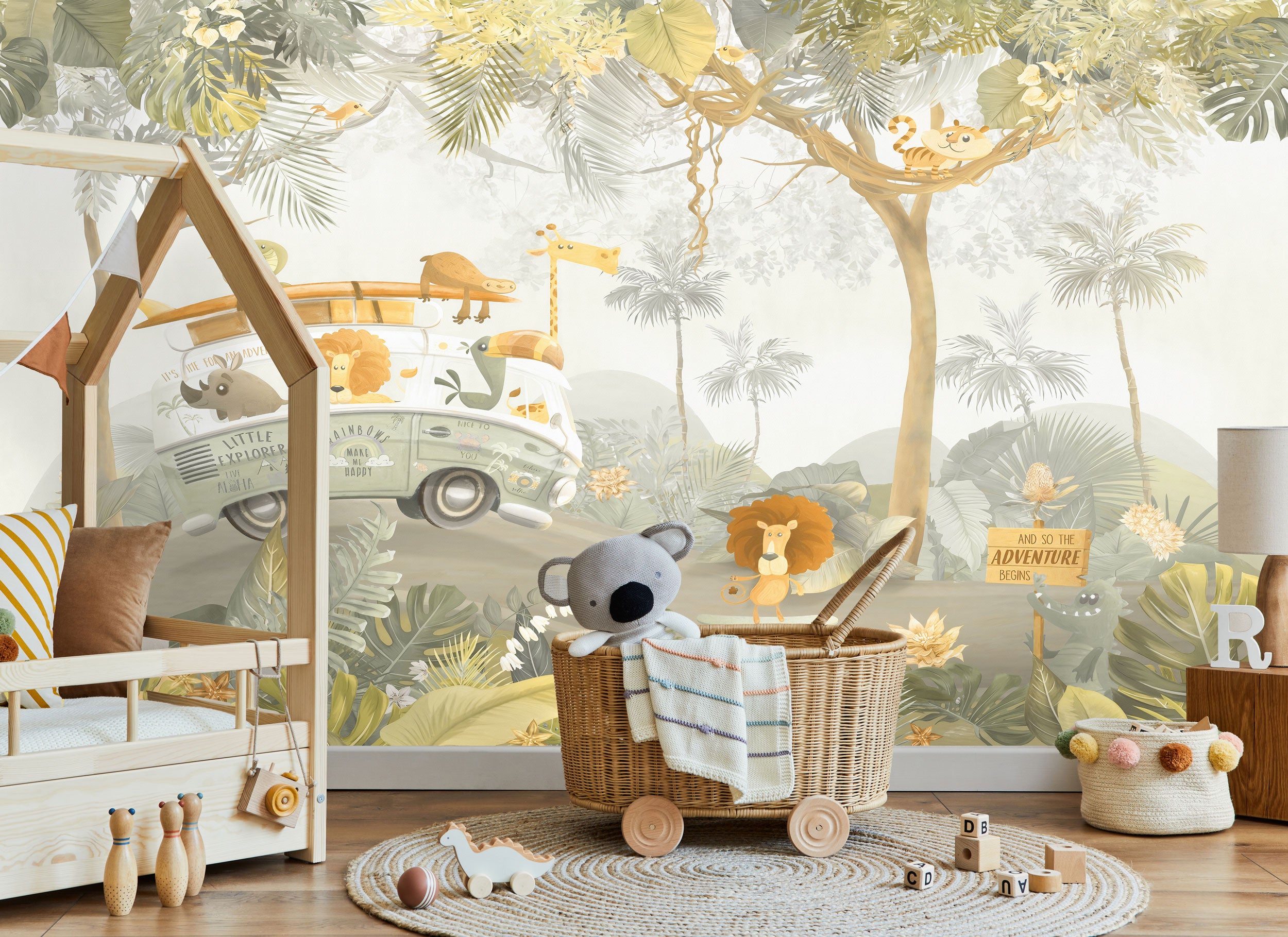Wild Adventures Mural – Wallpaper Warehouse SA