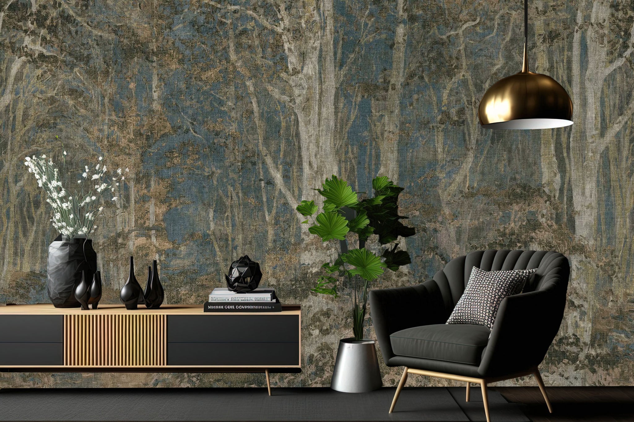 Ephemeral Art Mural – Wallpaper Warehouse SA