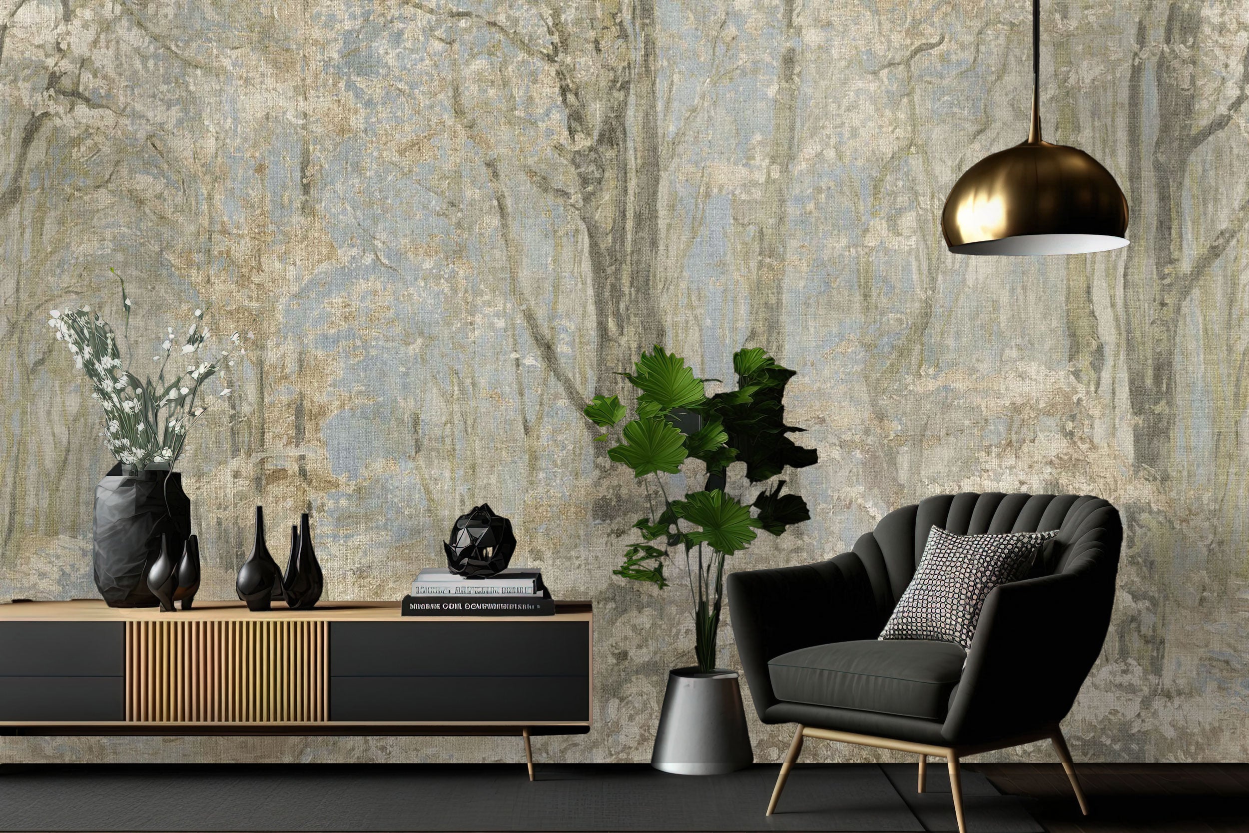 Ephemeral Art Mural – Wallpaper Warehouse SA