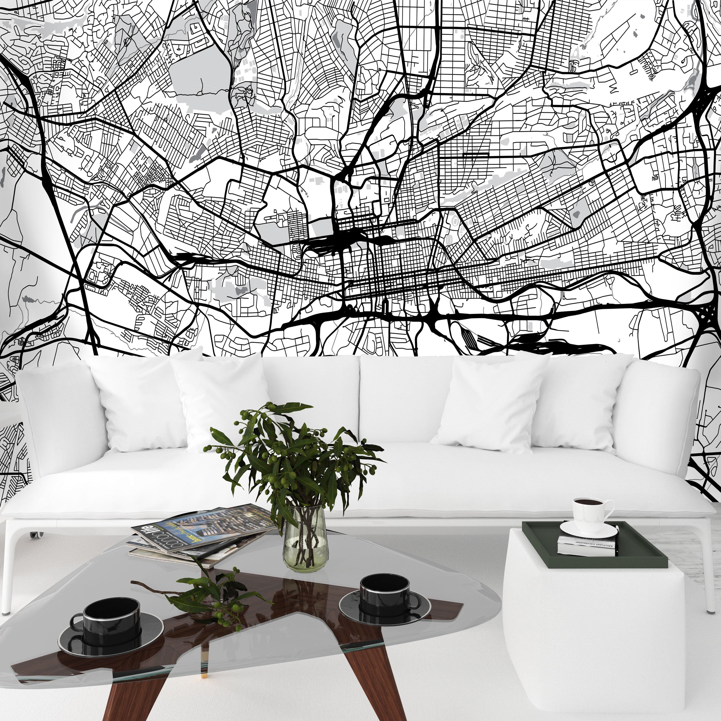 JHB Map Mural – Wallpaper Warehouse SA